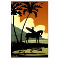 Paniolo Surfer - MField Art
